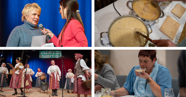 Gajdy a zelé po jedenácté. Libuše Calabová získala ve Vizovicích cenu ...